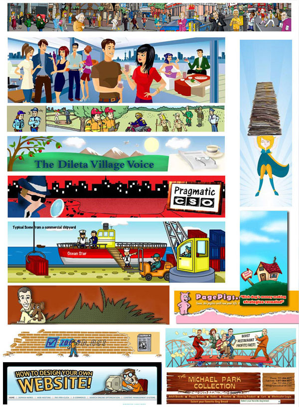 CATRASCA Comunicación con humor - Banners